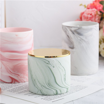 High quality marble pattern style empty candle container | candle ...